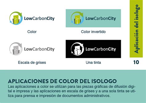 Behance 上的Manual de Identidad Gráfica para LowCarbonCity