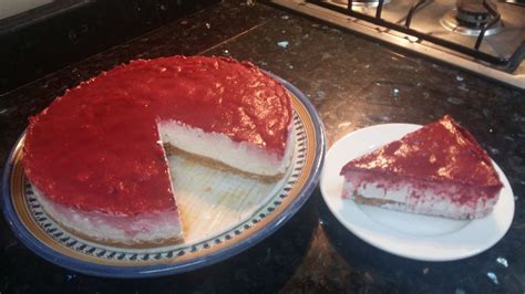 Cheese cake aux Framboises Sans cuisson HinDélices