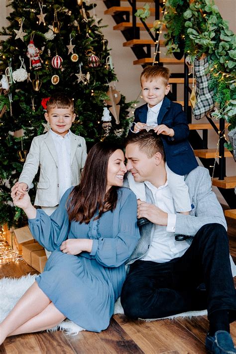 Rodzinna sesja świąteczna Ania Mioduszewska Fotografia