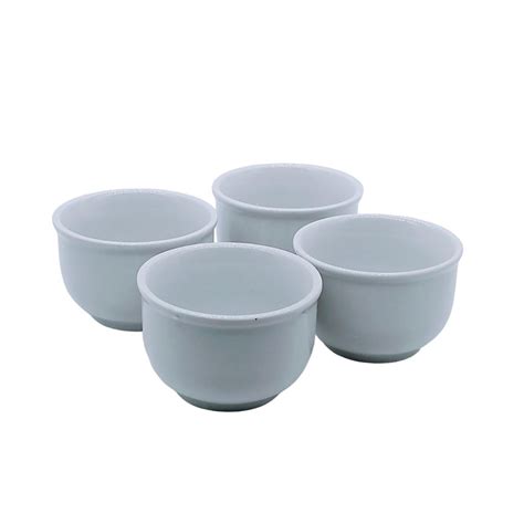 Kit Cumbuca Tigela Ml Porcelana Branca Sopas A A Caldos Bares