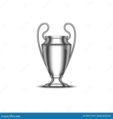 Trofeo De F Tbol Del Campe N De La Liga De La Uefa Modelo Vectorial D