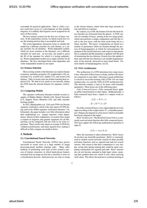 solution offline signature verification with convolutional neural networks convolutional neural