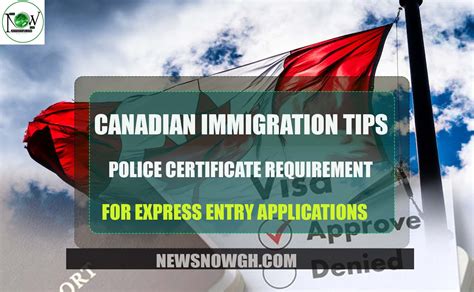 Police Certificate Requirement For Express Entry Applications