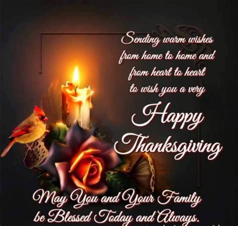 Thanksgiving Warm Wishes Pictures Photos And Images For Facebook