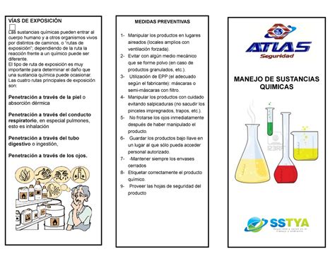 Manejo DE Sustancias Quimicas VÍAS DE EXPOSICIÓN Las sustancias