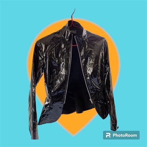 Skin Two Tops Slutty Fruit Roll Up Pvc Skater Jacket Poshmark