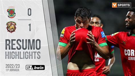 Highlights Resumo Paços de Ferreira 0 1 Marítimo Liga 22 23 11