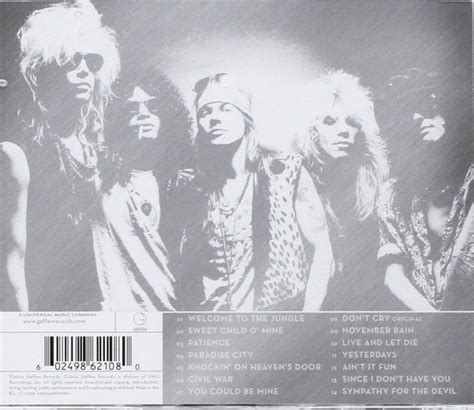 Guns N Roses Greatest Hits CD