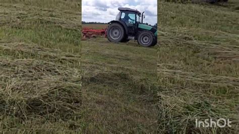 Kiszonka 2020 Zgrabianie Trawy Na Kiszonke Deutz Fahr Agrofarm 410 I