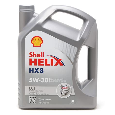Shell Helix HX8 ECT 5W 30 Motoröl 5L SAE 5W 30 Auto PKW Motoröle