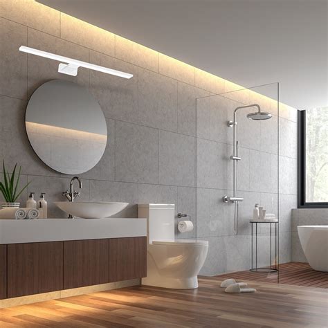 KINKIET ŁAZIENKOWY NAD LUSTRO BIAŁY 80cm MILAGRO SHINE BIAŁY 15W LED