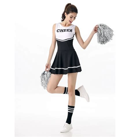 Buy High Quality High School Cheerleading Fancy Dress Sexy Cheerleader Costumes