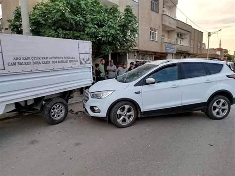 Mardin de Zincirleme Trafik Kazası 1 Yaralı Haberler