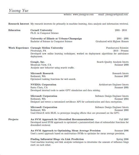 15 Latex Resume Templates PDF DOC Free Premium Templates