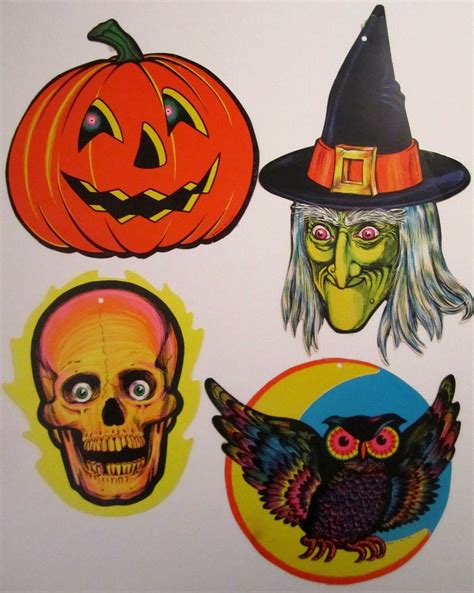 Printable Vintage Halloween Decorations Printable Templates