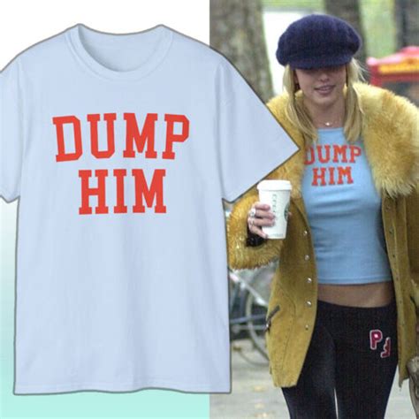 Britney Spears Dump Him Shirt TokoPyramid
