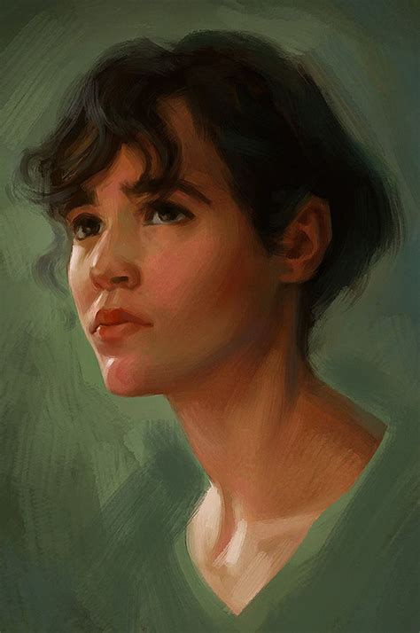 Portrait Study By Lane Brown Inspiration Kreativitet