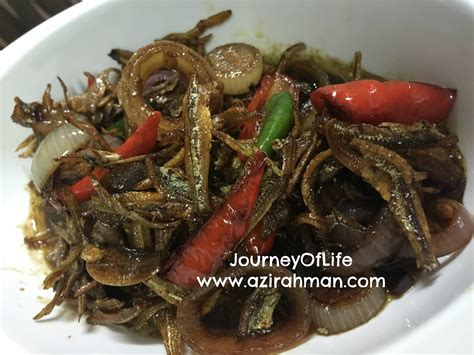 Resepi Ringkas Ikan Bilis Goreng Kicap