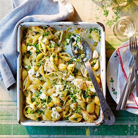 Pastaschotel Met Kip Prei Doperwten