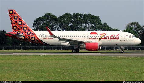 PK LUG Batik Air Airbus A320 214 WL Photo By Rachmatdp ID 1156373