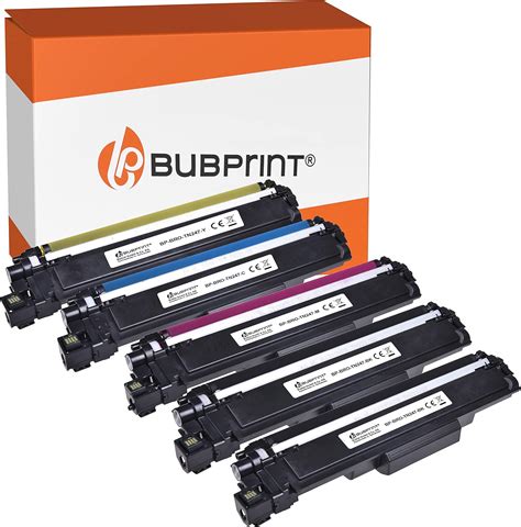 Bubprint TN 247 Kompatibel für Toner Brother TN 243CMYK TN247 für