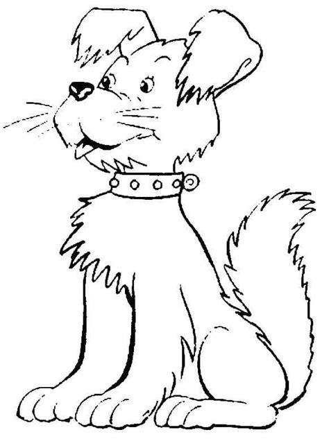 Cachorro Para Colorir Desenhos Ador Veis Para Imprimir