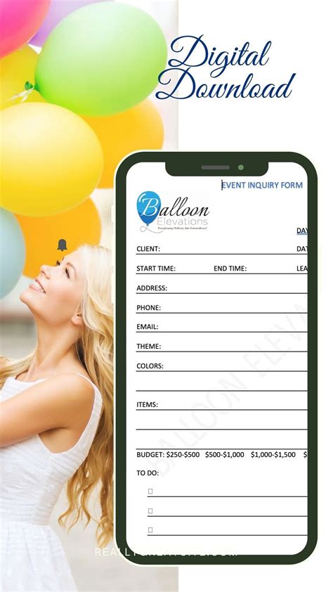 Balloon Decor Contract Template