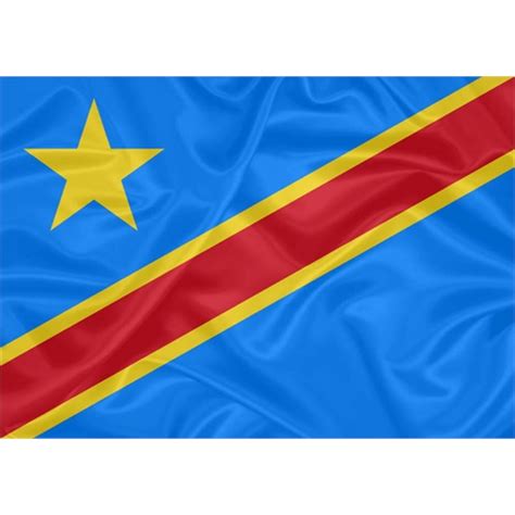 Bandeira República Democrática do Congo Bandeiras Online Sua