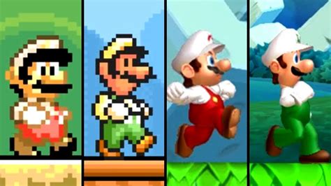 Evolution Of Fire Flower In Super Mario Games Youtube
