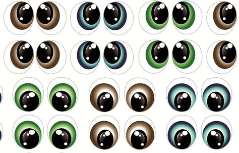 Cod 341 Os Olhos Da Boneca Olhos Para Artesanato Adesivos De Olho
