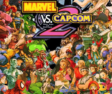 Marvel Vs Capcom New Age Of Heroes Wallpapers Wallpaper Cave