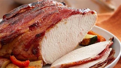 Receta De Pechuga De Pavo Con Tocineta Y Glaseado De Guayaba