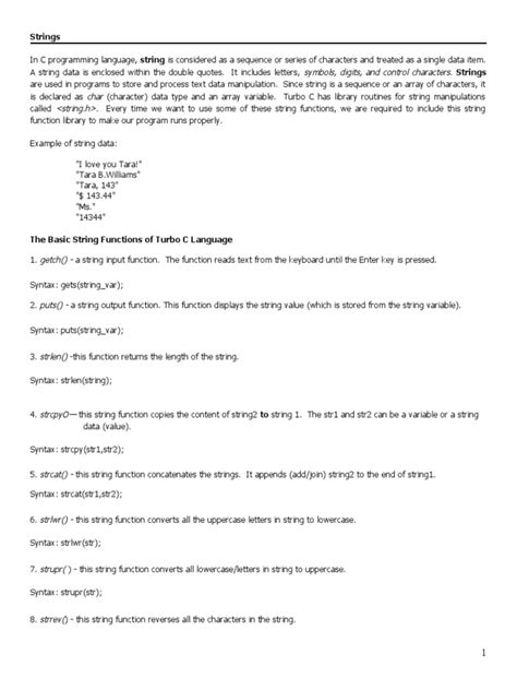 strings pdf string computer science subroutine