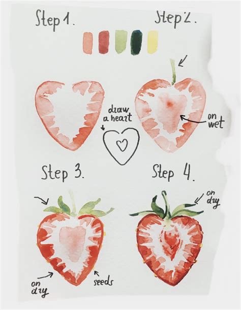 21 Easy Step By Step Watercolor Tutorials For Beginners Artofit