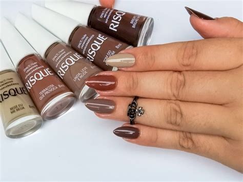 Swatches Novos ESMALTES NUDES Da RISQUE Vanessa Nunes
