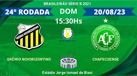 Novorizontino X Chapecoense Rodada Campeonato Brasileiro S Rie
