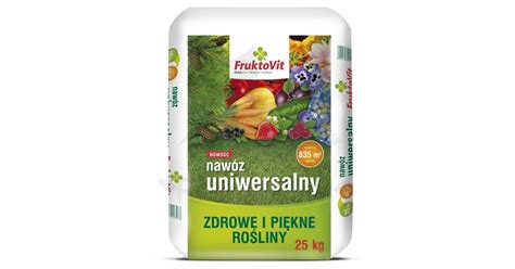 Fruktovit Plus nawóz mineralny granulowany uniwersalny 25kg worek