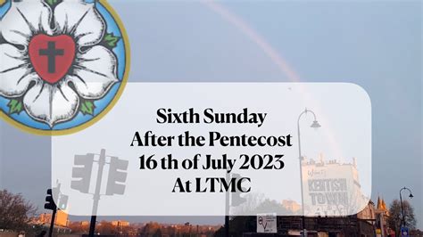Seventh Sunday After The Pentecost YouTube