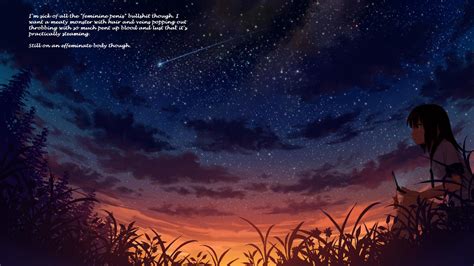 Ultra Hd Desktop Anime Sky Wallpapers Wallpaper Cave