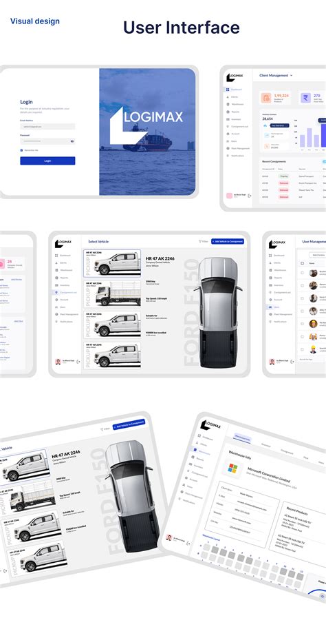 Logistic Courier Dashboard On Behance