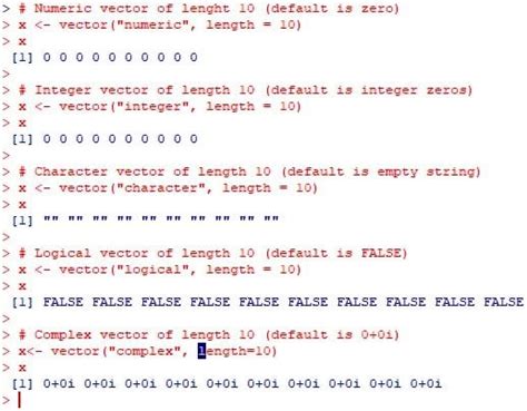 Vectors In R Creating Subsetting And Vectorization In R Learn R