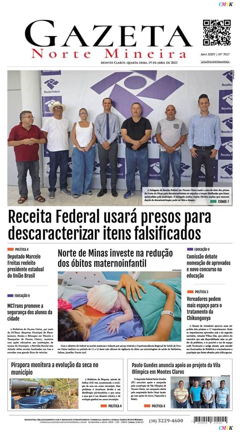 JORNAL IMPRESSO 19 DE ABRIL DE 2023 EDIÇÃO Rede Gazeta de Comunicação