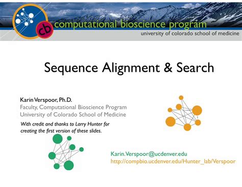 pdf sequence alignment and hunter intro course sequence alignment