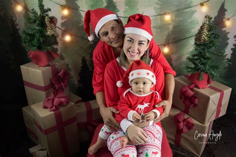 Tips e ideas para una sesión de fotos familiar en Navidad