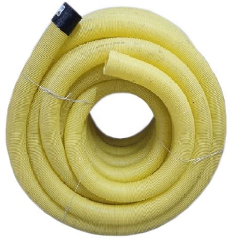 Rura drenarska PVC fi 100 bez otworów zwój 50m ERLI pl