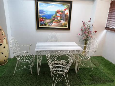 Ferforje Bah E Balkon Tak M Antika Retro Mobilya