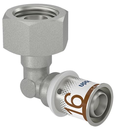 Uponor S Press Plus Knie 90 Binnendraad X Pers PVCbuis
