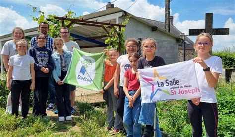 Argentré du Plessis Lécole Saint Joseph a reçu le label argent Eco