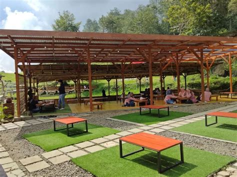 Ecopark Curug Tilu Penginapan Cantik Di Tengah Perkebunan Teh Ciwidey