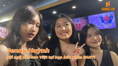 Dàn sao đổ bộ họp báo phim Fanti Jenny Huỳnh chia sẻ cảm xúc khi về